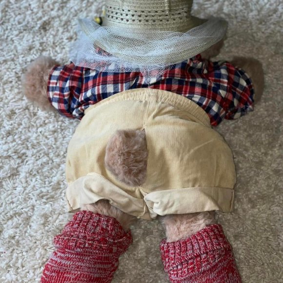 Toys | 1986 Furskins Bear Plush Boone Furskin Beekeeper Xavier Roberts ...